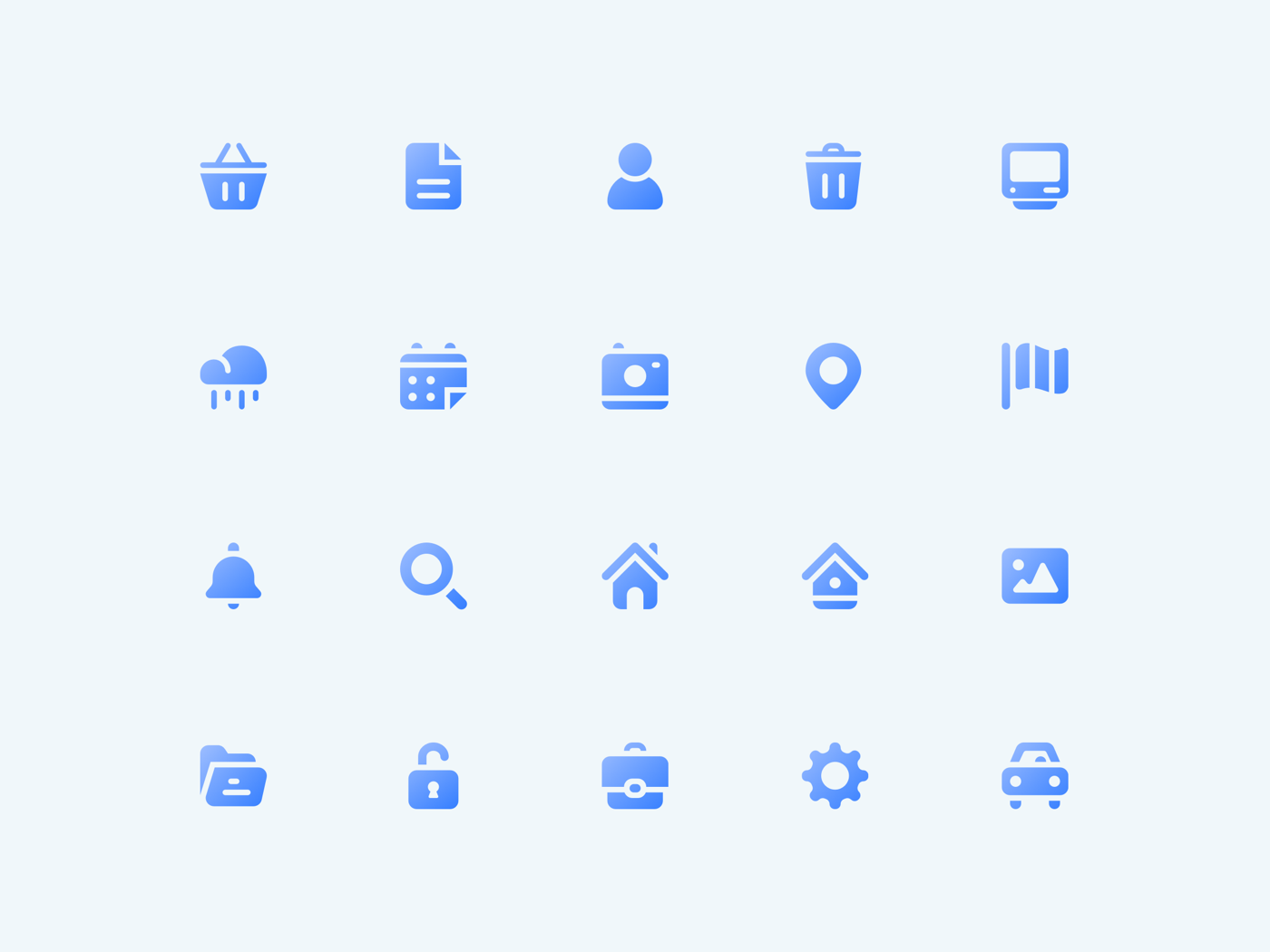 Set d'icônes Mobizel à télécharger - Ressource design